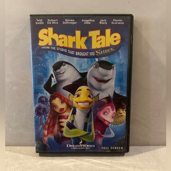 Media | Shark Tale Dvd Full Screen Dreamworks | Poshmark